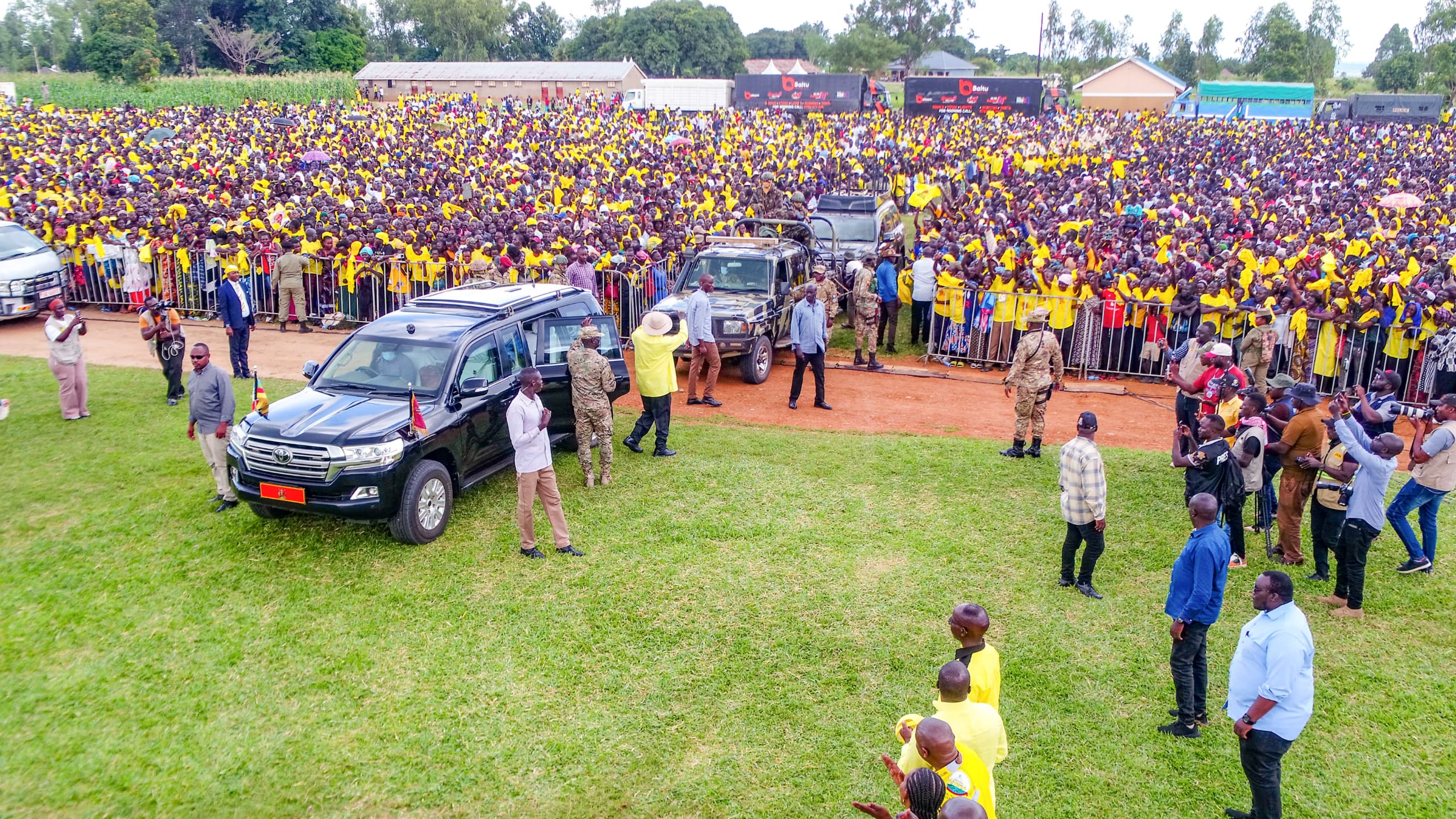 NRM’s Museveni Launches Acholi Campaign, Pledges Cattle Compensation ...